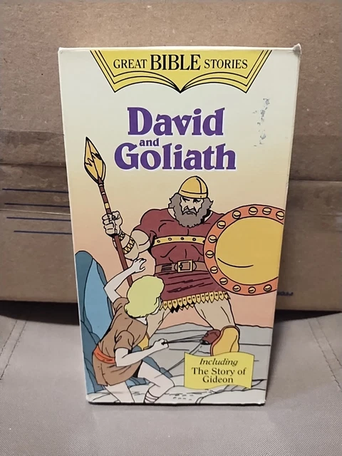 VINTAGE VHS DAVID And Goliath £11.99 - PicClick UK