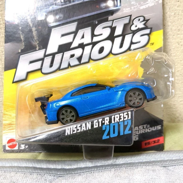 MATTEL FAST & Furious R35 Gt-R Mini Voiture 1/55 Brian EUR 300,88 ...