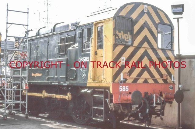 UK RAILWAY PHOTOGRAPH Of Class 08 Shunter 08585. Rm08-625 £1.70 ...