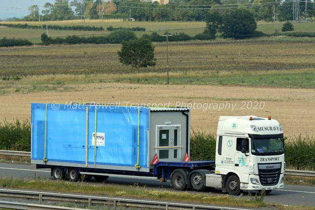 TRUCK PHOTO 12X8 - DAF XF - Musgrave Transport - Y9 MTL £10.00 ...