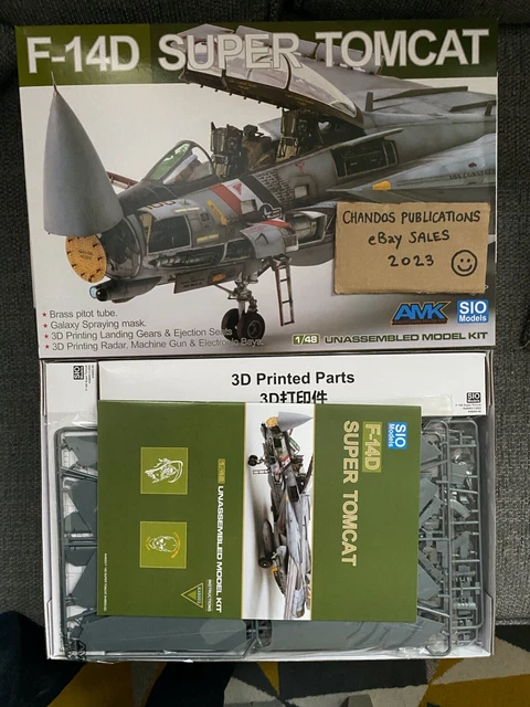 AMK 48003 1/48 F-14D Super Tomcat Special SIO Edition - BRAND NEW - AMAZING KIT! £125.00 ...