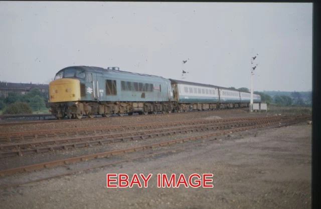ORIGINAL 35MM SLIDE CLASS 45 LOCO NO 45112 ROYAL ORDANCE CORPS AT ...