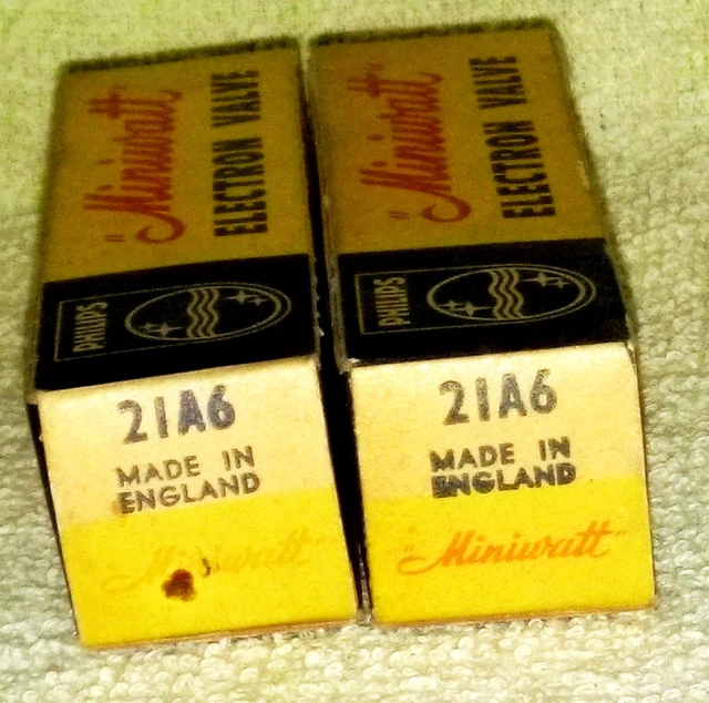 NOS 21A6 (PL81) vacuum tube radio TV valve, TESTED $8.00 - PicClick AU