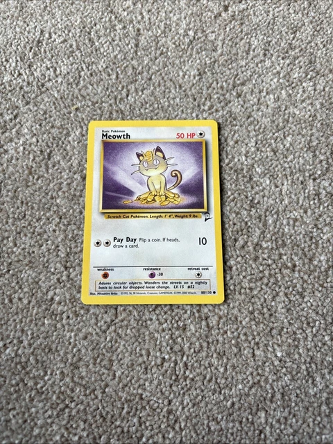 POKÉMON TCG MEOWTH Jungle 56/64 Regular Unlimited Common £1.50 ...