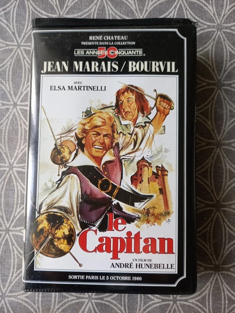 LE CAPITAN - Cassette Video Vhs - Rare - Rene Chateau EUR 3,00 - PicClick FR