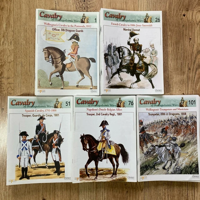 MAGAZINE DEL PRADO Cavalry of the Napoleonic Wars uniquement numéros ...