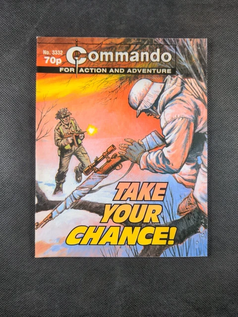 COMMANDO COMIC ISSUE Number 3332 Take Your Chance! EUR 5,08 - PicClick IT