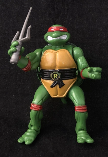 VTG TEENAGE MUTANT Ninja Turtles Mutatin Raph Figure Complete 1992 TMNT ...