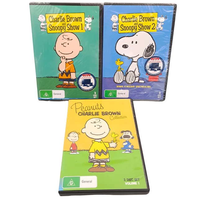 CHARLIE BROWN AND Snoopy Show - Complete Series Set (Region 4 DVD) New ...