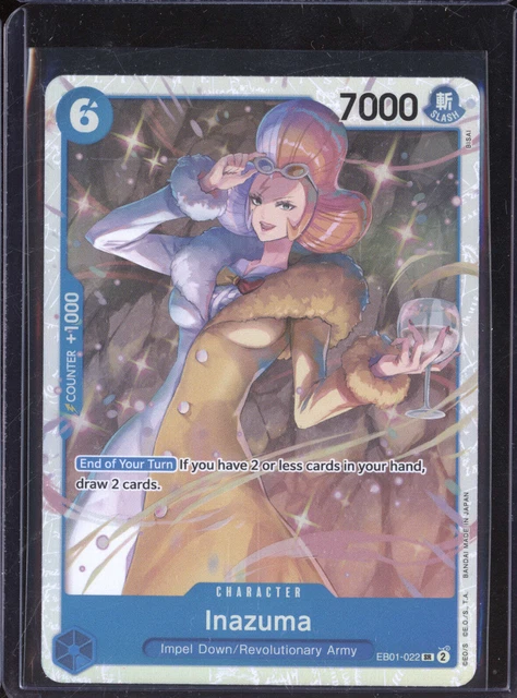 INAZUMA 2024 ONE Piece Memorial Collection EB01-022 Super Rare £9.48 - PicClick UK