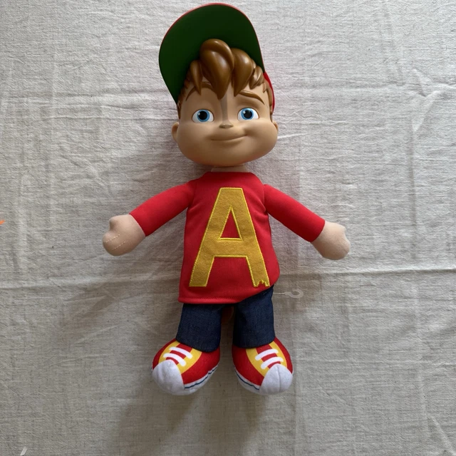 ALVIN AND THE Chipmunks Alvin 14” Plush Talking Doll Toy 2016 Fisher ...