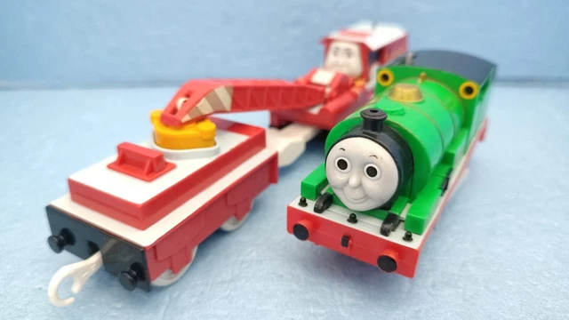THOMAS & FRIENDS Plarail TOMY Classic Percy Rocky Set Type A Japan Rare ...