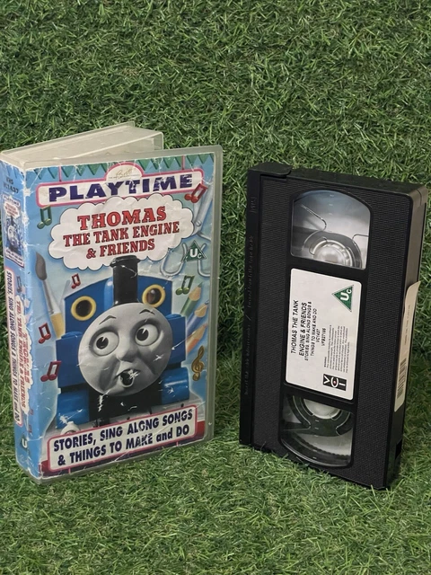 THOMAS THE TANK Engine & Friends Playtime Vhs Video - Stories Sing ...