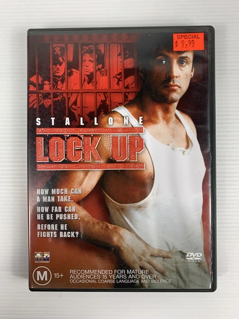 LOCK UP SYLVESTER Stallone Donald Sutherland DVD R4 Cult Action $8.97 ...