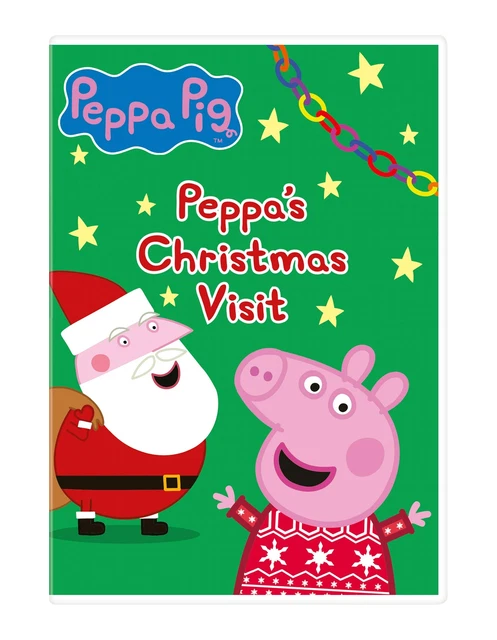 PEPPA PIG: PEPPA'S Christmas Visit (DVD) John Sparkes Morwenna Banks ...