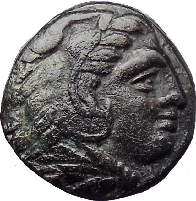 ALEXANDER III THE Great 336BC Ancient Greek Coin Hercules Bow Club ...