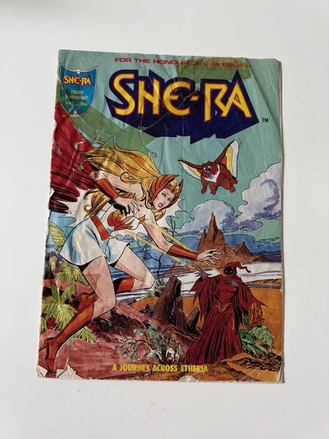 RARE UK COMIC 1986 She-Ra For The Honour Of Grayskull No 2 Magazine £17 ...