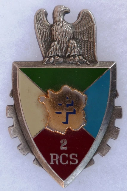 2° RCS 2°DB Regiment Original Command & Support Train Badge £10.63 ...