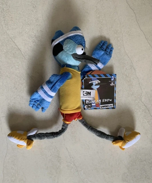 CARTOON NETWORK REGULAR Show Basketball Buddies Mordecai Plush New W ...