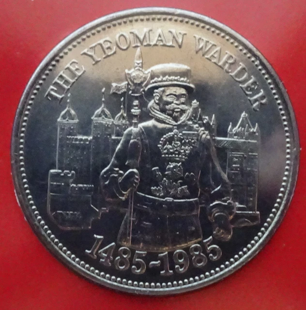THE TOWER OF London Beefeater Commemorative coin 1985 £4.99 - PicClick UK