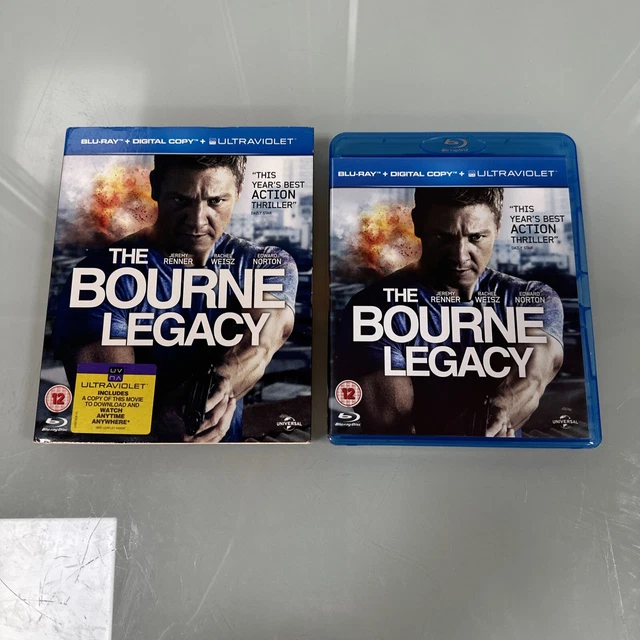 THE BOURNE LEGACY Blu-ray Jeremy Renner, Gilroy Action Film DVD £3.93 ...