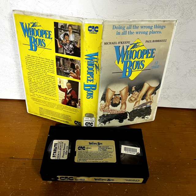 THE WHOOPEE BOYS Rare Vintage Ex-Rental Video VHS CIC LARGE CASE $10.00 - PicClick AU