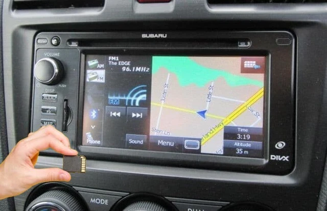 NAVIGATION MAP UPDATE Sd Card 2020 For Subaru Impreza Gen1 Divx Sat Nav ...