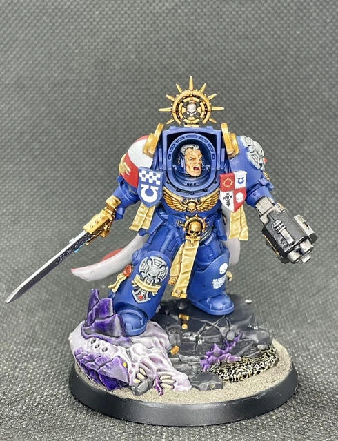 WARHAMMER 40K LEVIATHAN Space Marine Ultramarines Terminator Captain ...