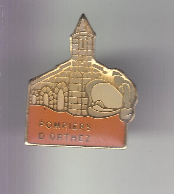 RARE PINS PIN'S .. Pompier Fire Caserne Bearn Pont Bridge Brigade ... RARE PINS PIN'S .. Pompier Fire Caserne Bearn Pont Bridge Brigade ...