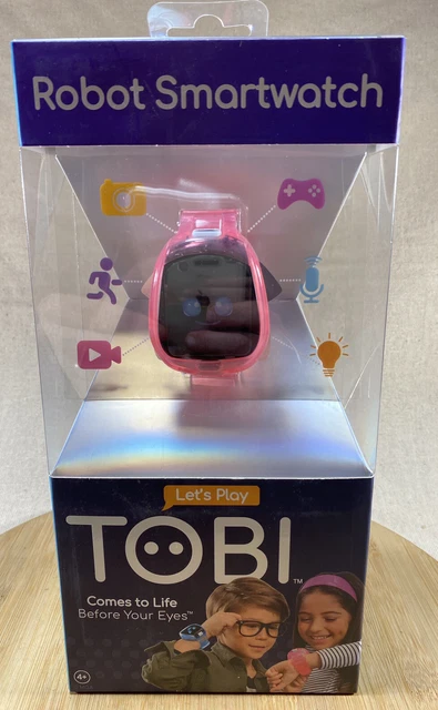 LITTLE TIKES TOBI Robot Kids Digital Wifi Touchscreen Smartwatch! Pink ...