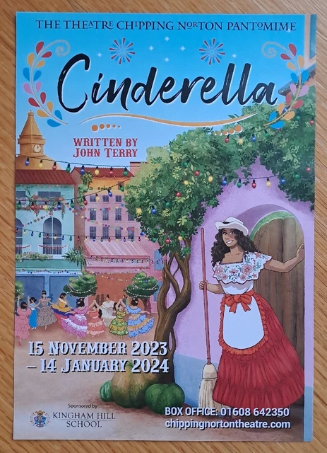 CINDERELLA A5 FLYER 2023/2024 The Theatre Chipping Norton Pantomime ...