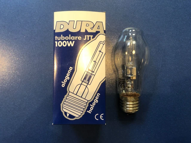 DURA TUBULAR JTT 100W KLAR 230V E27 01909-PHES Lampe Glühlampe DIMMBAR ...