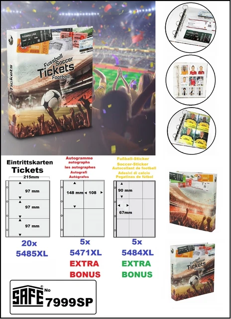 ITALIEN-FUSSBALL-FAN-ALBUM-FÜR 60-TICKETS-40-AUTOGRAMME-45-FUSSBALL ...