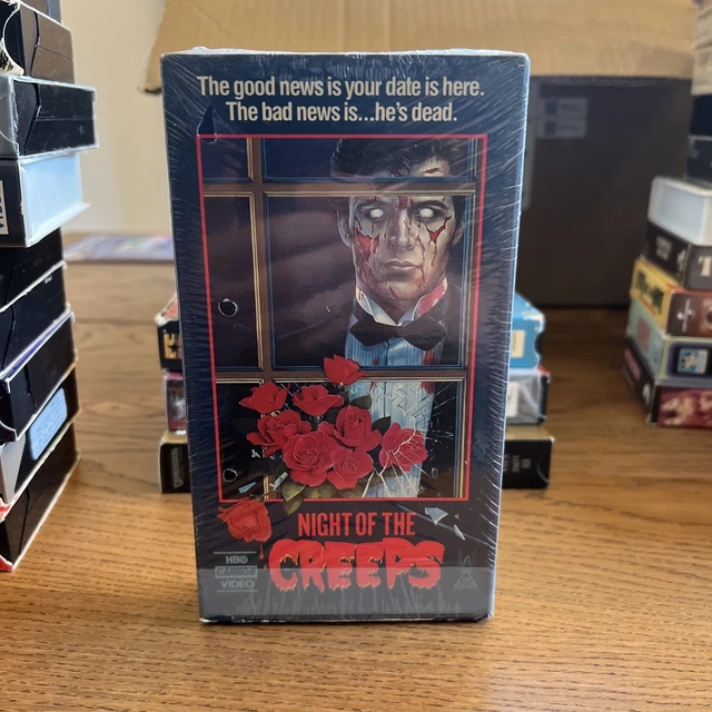 NIGHT OF THE Creeps VHS 1986 Tri-star Pictures HBO Cannon Video Tape No ...