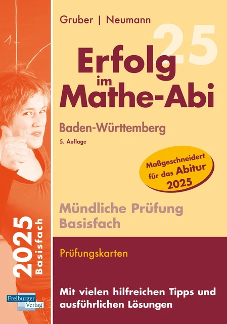 ERFOLG IM MATHE-ABI 2025 Mündliche Prüfung Basisfach Baden-W ... 9783868148725 EUR 19,95 ...
