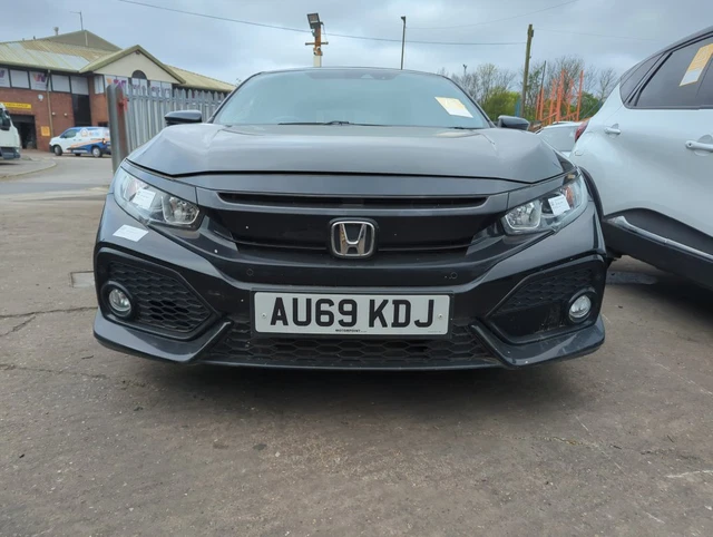 HONDA CIVIC VTEC Ex MK10 FK6 5 Door 2018-2022 COMPLETE Bumper front Black N44 £750.00 - PicClick UK