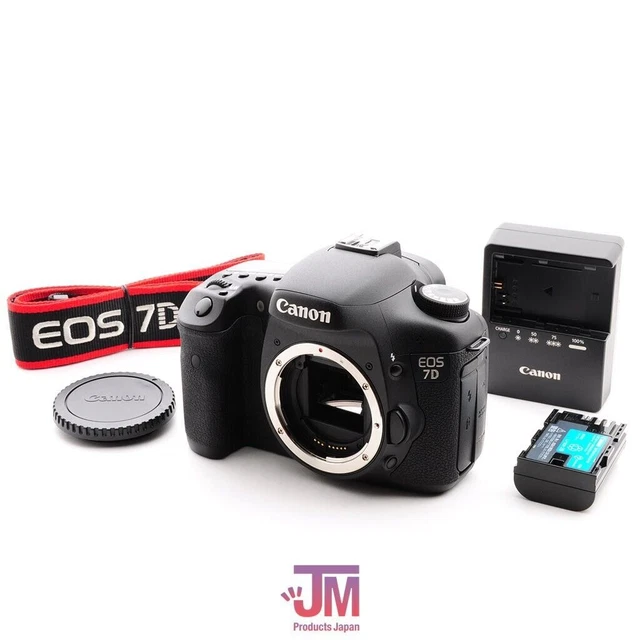 CANON 7D EOS 18.0 MP Digital SLR Camera Body from Japan [ Top Mint ...