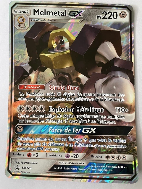CARTE POKÉMON MELMETAL GX SM178 Soleil et Lune FR NEUF EUR 12,90 - PicClick FR