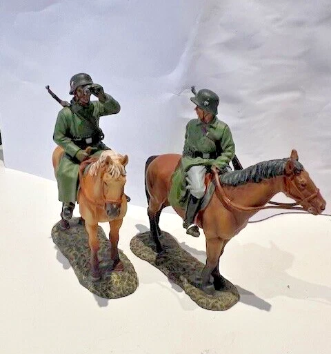 THOMAS GUNN WW2 German Cavalry 2 Scouts 1 with Binoculars No Box EUR ...