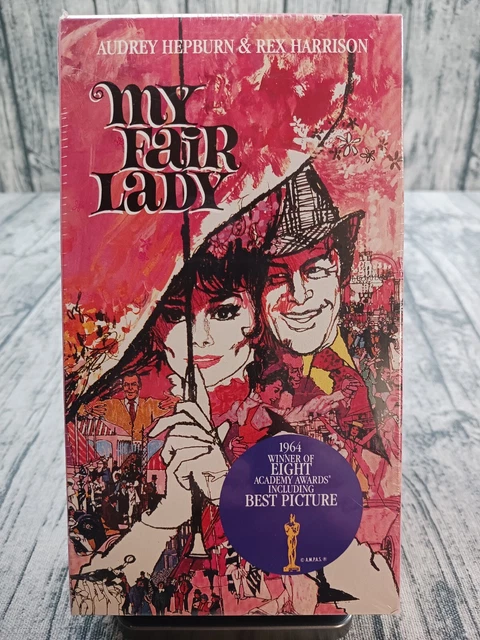 My Fair Lady Vhs Cbsfox Audrey Hepburn Rex Harrison Brand New Sealed £6129 Picclick Uk