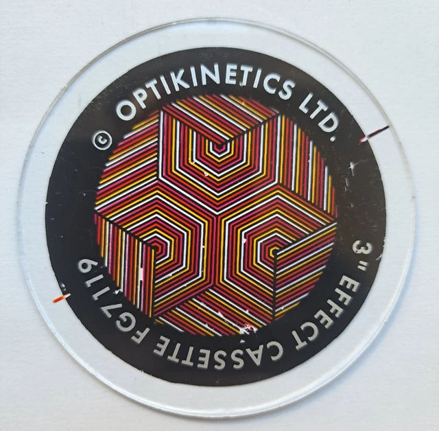 OPTIKINETICS SOLAR 3& Cassette Genuine Glass £26.70 - PicClick UK
