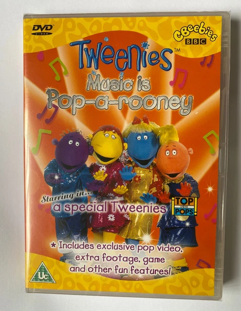 TWEENIES - MUSIC is Pop-A-Rooney Dvd New/Sealed Rare Free Postage $40. ...