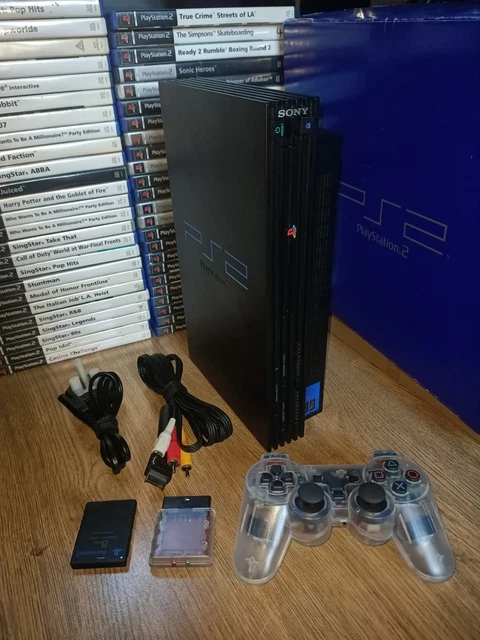 PLAYSTATION 2 CONSOLE (SCPH-30003) - PS2 Console Bundle With Games ...