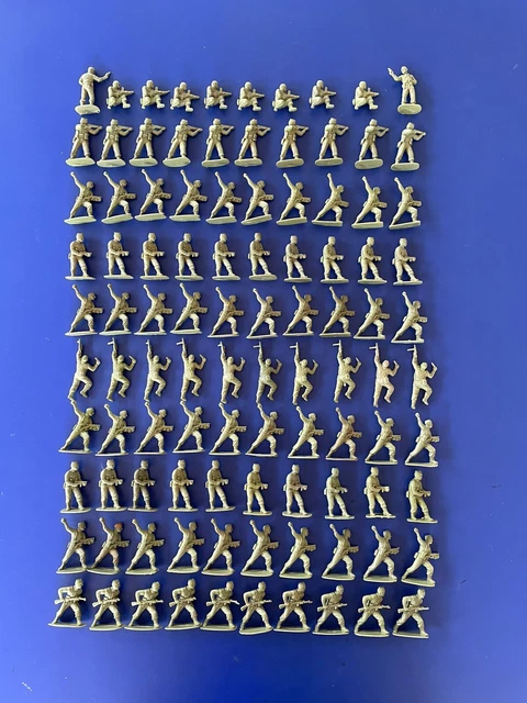AIRFIX TOY SOLDIERS British Commandos 1/32 Scale WW2 x100 £18.99 ...