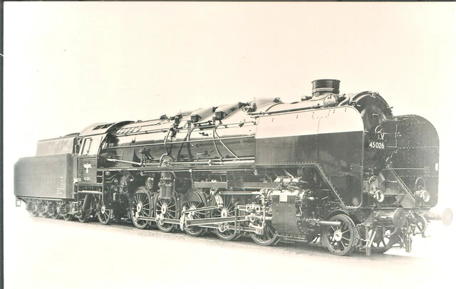 FOTO DRG 45 026 Henschel Kassel 1941 aus dem Lokomotivbild-Archiv ...