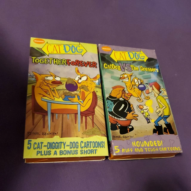 Catdog Vhs The Rugrats Movie VHS And Rugrats Tommy Troubles VHS Lot
