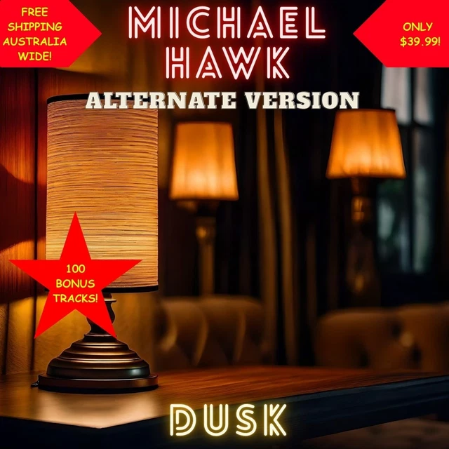 MICHAEL HAWK DUSK USB New 2026 Pop Instrumental Digital Music Alternate ...