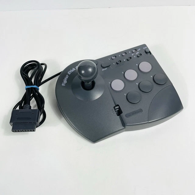 ASCIIWARE FIGHTER STICK SN Arcade Joystick Controller for Super ...