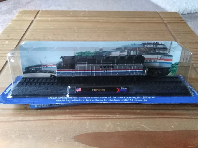 AMERCOM COLLECTIONS LOCOMOTIVE F40PH Amtrak 1976 New Boxed REDUCED EUR ...