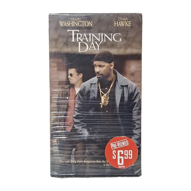 TRAINING DAY VHS 2002 Tested VG OOP Fast Shipping £4.43 - PicClick UK